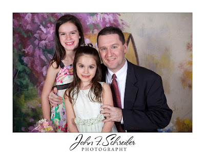 John F. Schreiber Photography: Father Daughter Dance Portraits