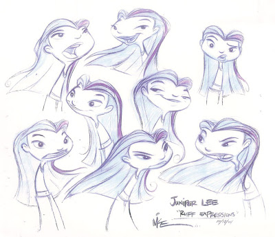 Te-Xuan-Ze: New Age Cartoons #1: Especial de fotos de Juniper Lee