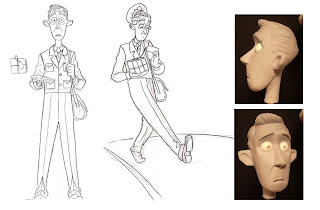 Joshua Flynn: Character Design- Mail Man