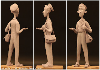 Joshua Flynn: Finished Maquette - Mail Man