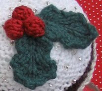 Free Amigurumi Patterns: Knit Holly & Berries