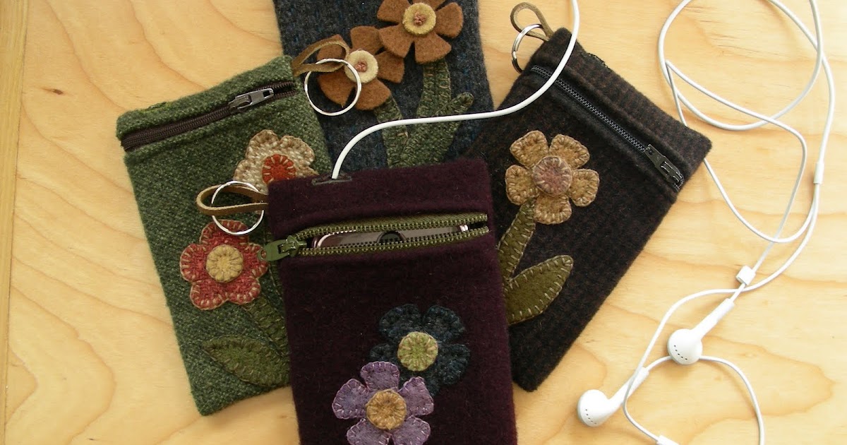 Penny Rugs and More: A Bouquet of iPod Purses