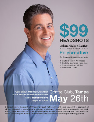 POLYCREATIVE: Professional Headshots at the Centre Club