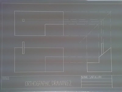 DRAWING TECHNIQUES: Orthographic Drawing 2