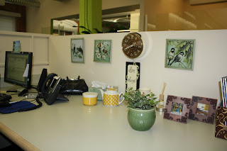 Seattle City Style: Extreme Cubicle Makeover