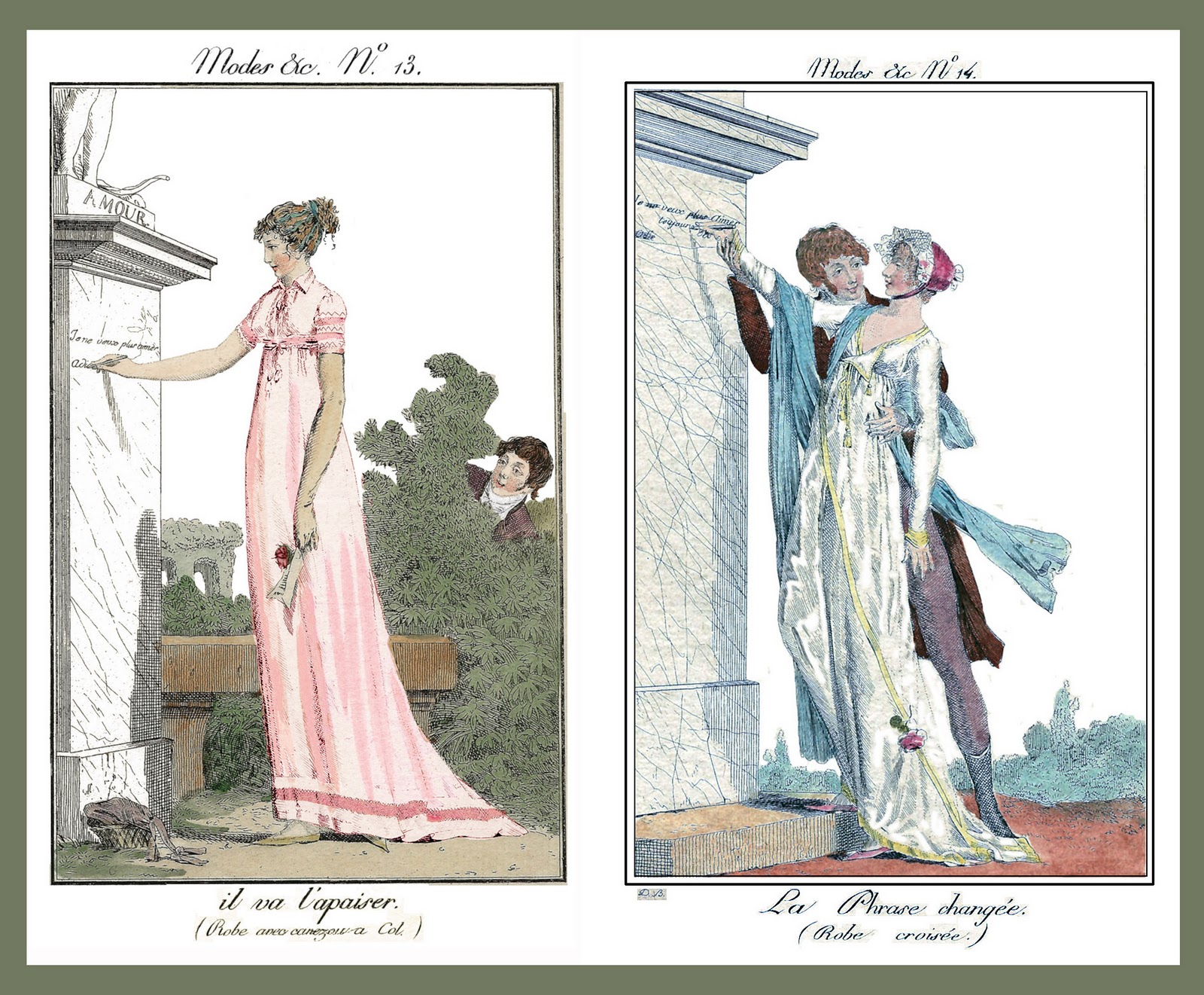 A Thousand Pixels: Fashion plates from the French Fashion magazine ...