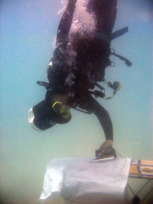 Fun Forex: Underwater Ironing World Record