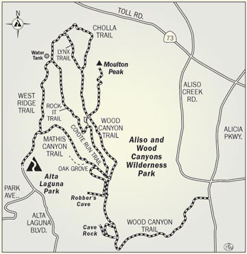 Southern California Hiking Trails: Aliso & Wood Canyons Wilderness
