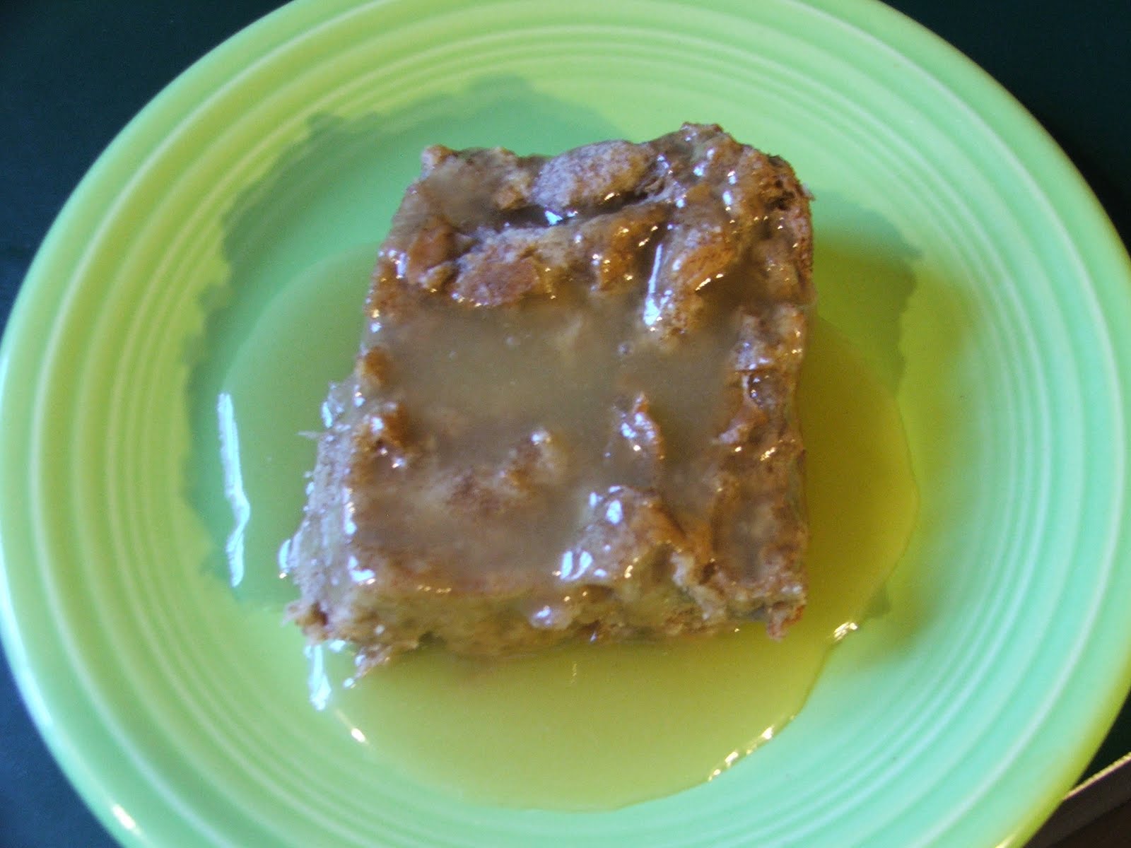 Kelli's Kitchen: Bread Pudding and Vanilla Sauce
