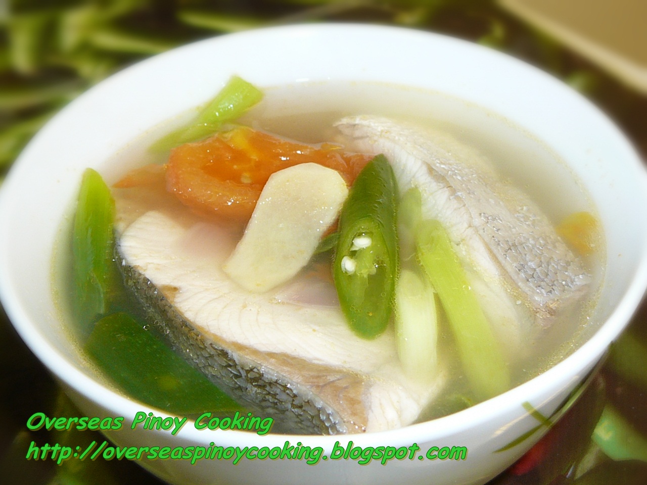 sinabawang isda sa kamatis