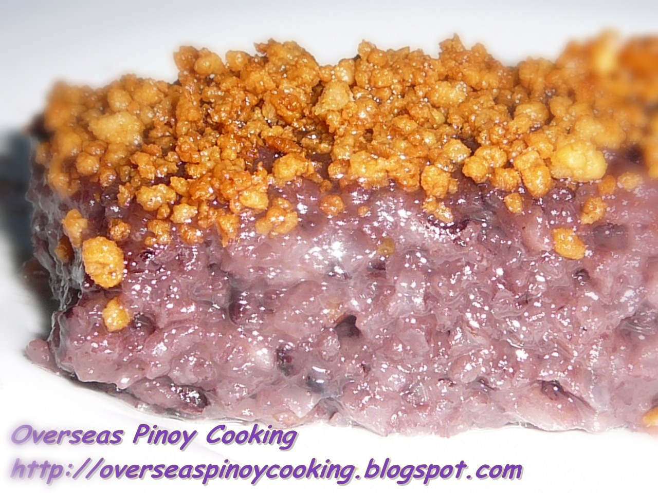 Pinoy Home Cooking and Recipes: Biko na Pirurutong