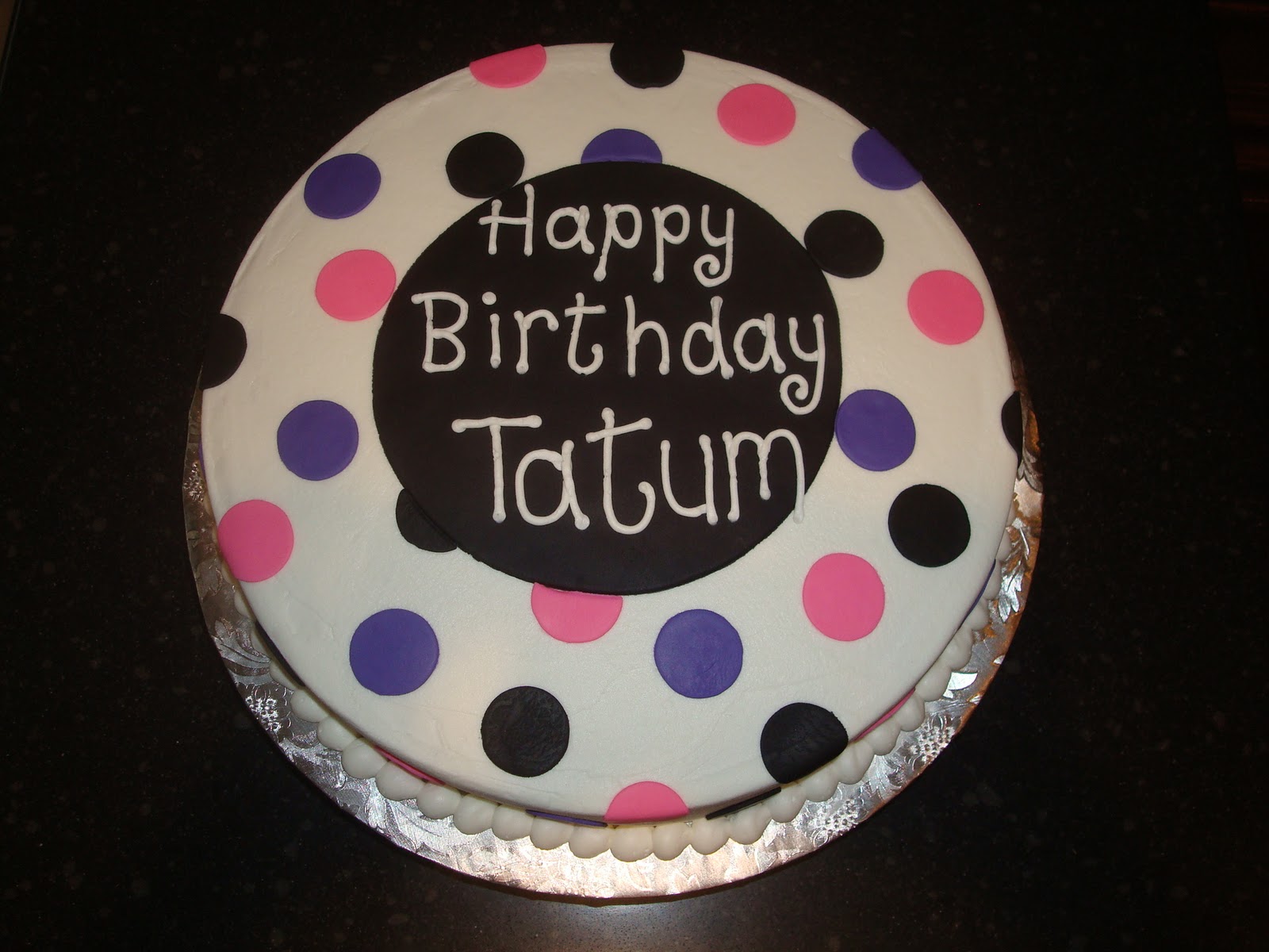 Sugar Boo Sweets: Happy Birthday Tatum!
