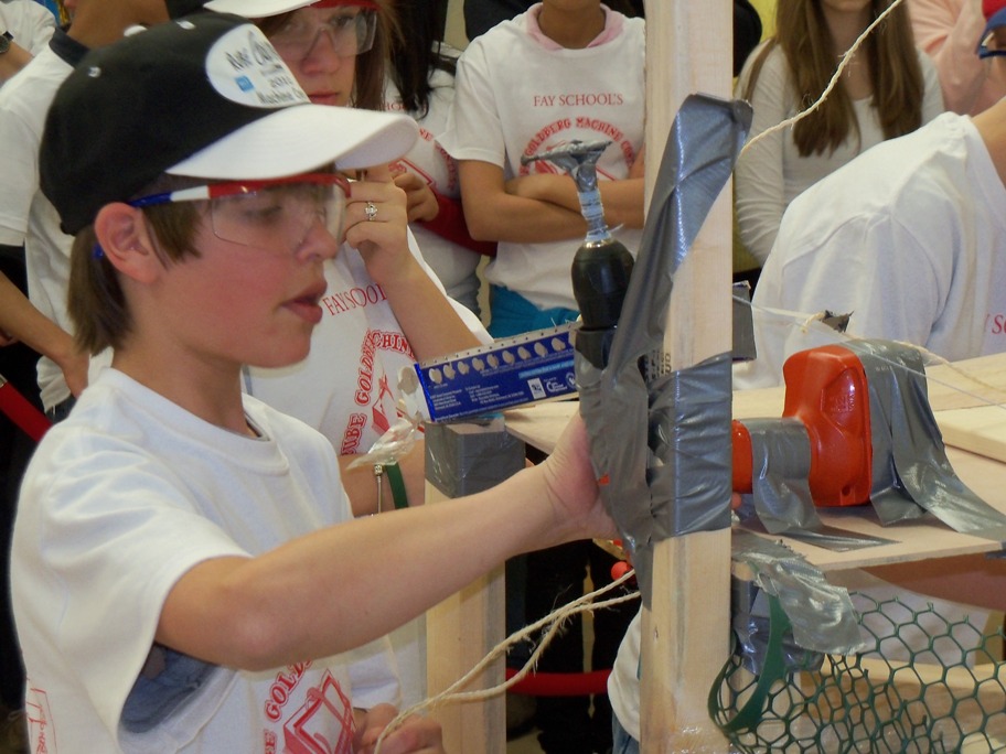 Walsh Middle School: Rube Goldberg Engineering Challenge!