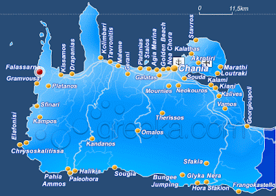 Discover Greek Beaches: CRETE, CHANIA, FALASARNA