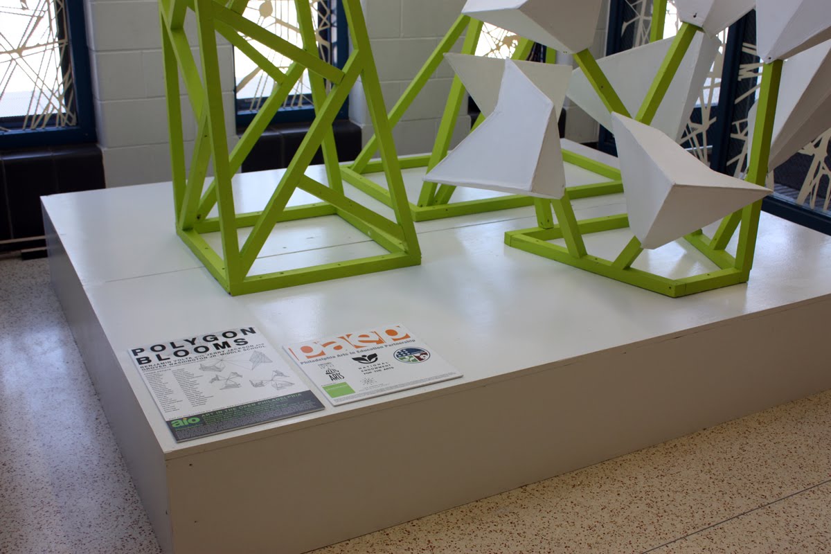 VOLTA STUDIO BLOG: POLYGON BLOOMS @ GROVER WASHINGTON JR. MIDDLE SCHOOL