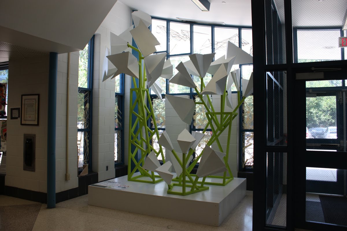 VOLTA STUDIO BLOG: POLYGON BLOOMS @ GROVER WASHINGTON JR. MIDDLE SCHOOL