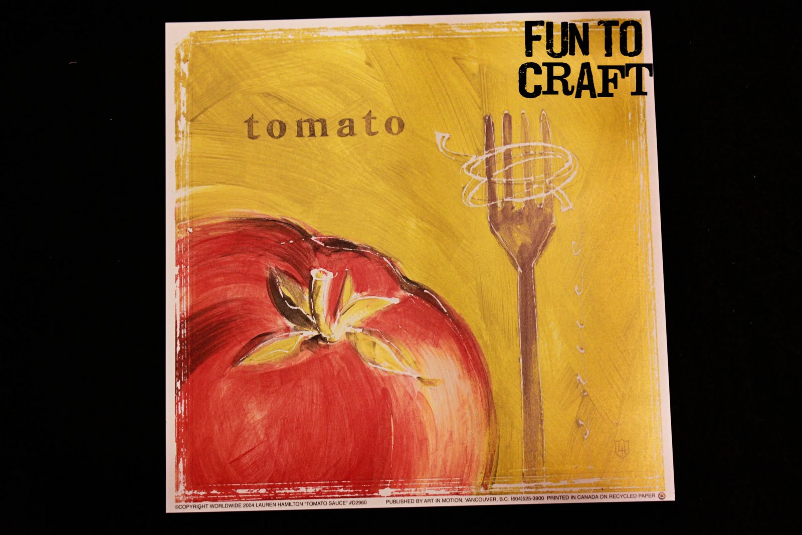 It's FUN to craft!: Kitchen Frames