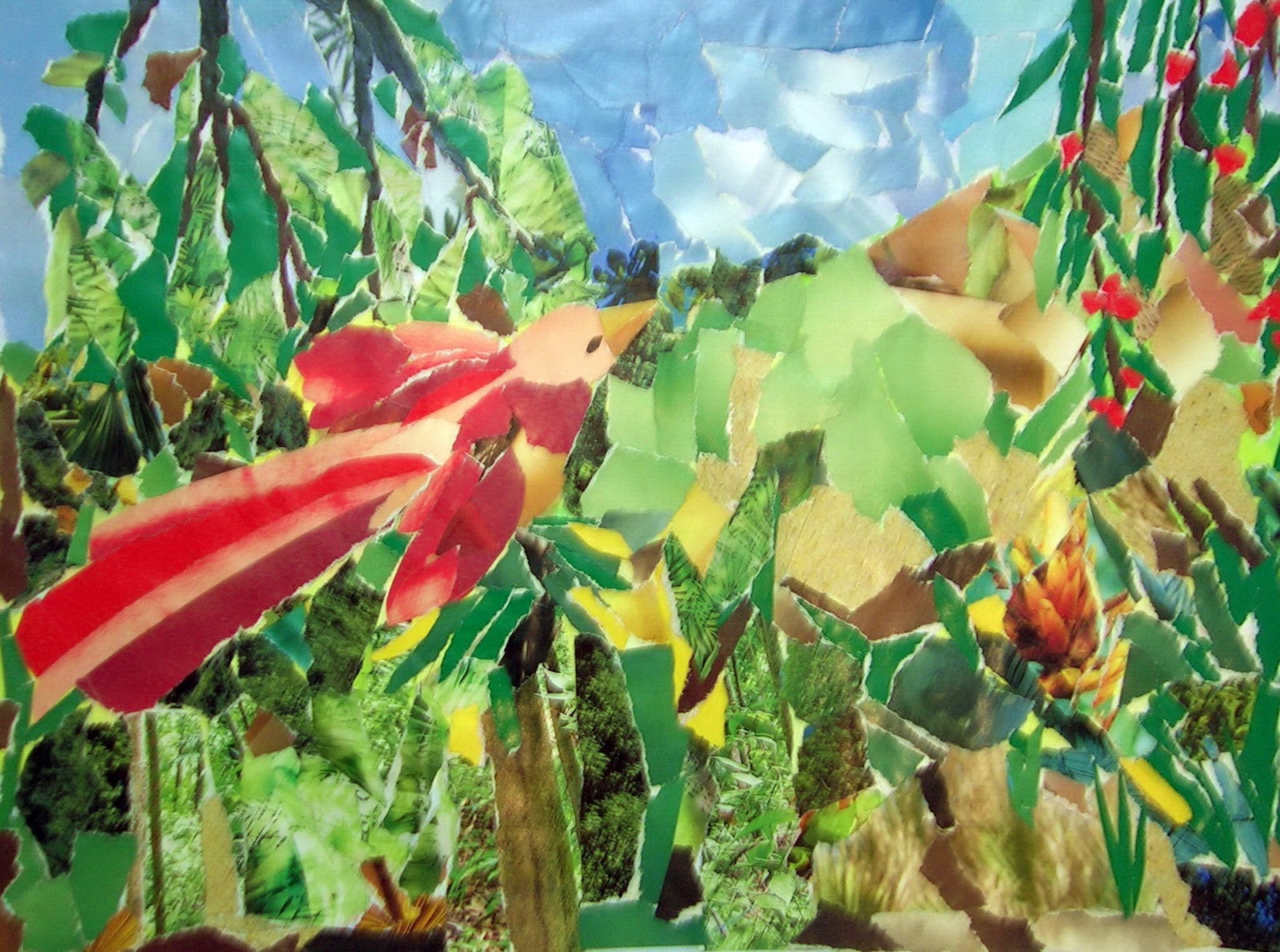 Vijaya's Art of Paper Collage: Gallery