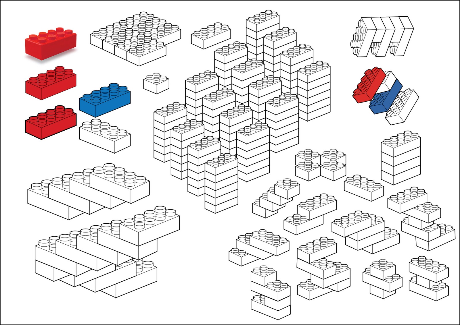 DESIGN PRACTICE: Vectored Lego