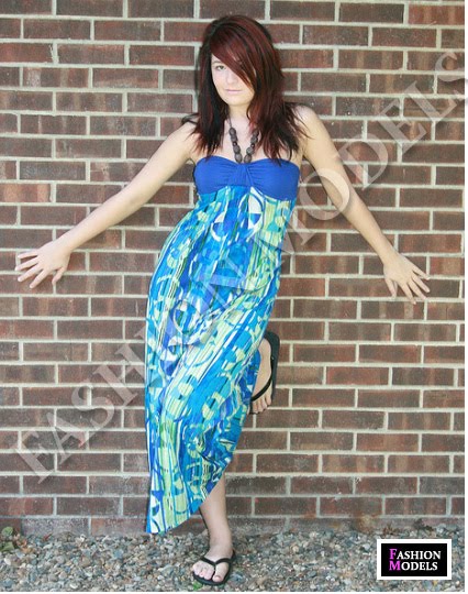 Amazing models portfolio in blue ~ MODELS TALK