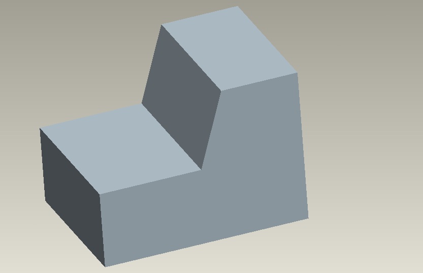 Srinivasa Ram: Pro ENGINEER Design:051 TAPER BLOCK (INCLINED SURFACE)