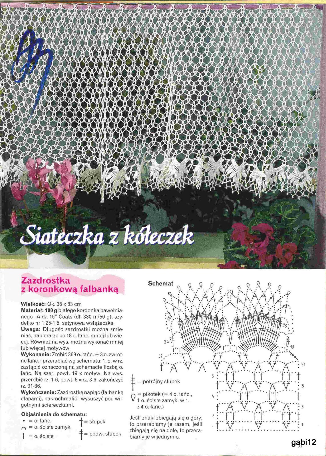 hand made: Perdele crosetate 3