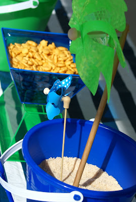 A Blue and Green Splish Splash Pool Party - Anders Ruff Custom Designs, LLC