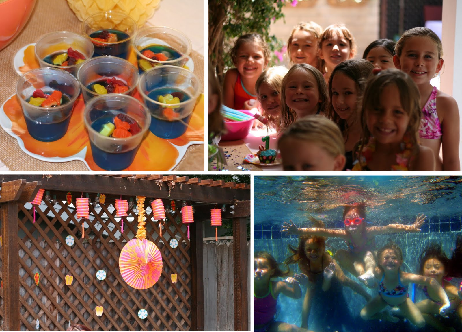 Megan's Luau Pool Party - Anders Ruff Custom Designs, LLC