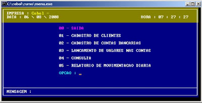 Cobol em Curitiba: Curso Básico de COBOL