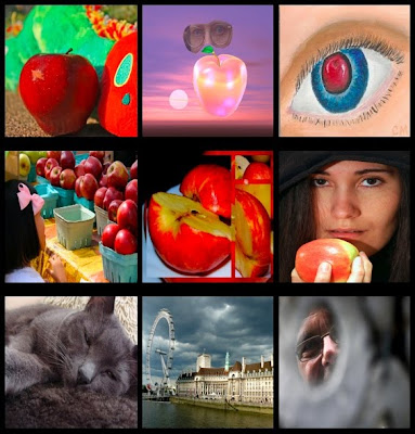 2 Things Challenge: Apple / Eye Interpretations