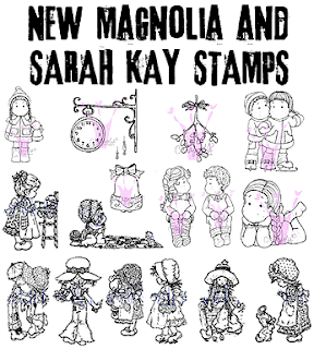 Crafts U Love: Magnolias & Sarah Kay Stamps in stock