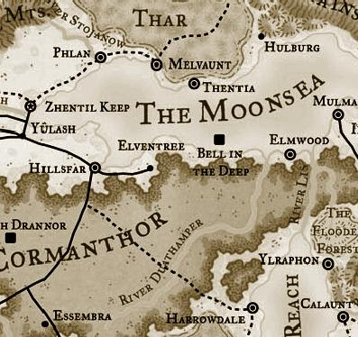 Scars of Battledale: Map of the Moonsea