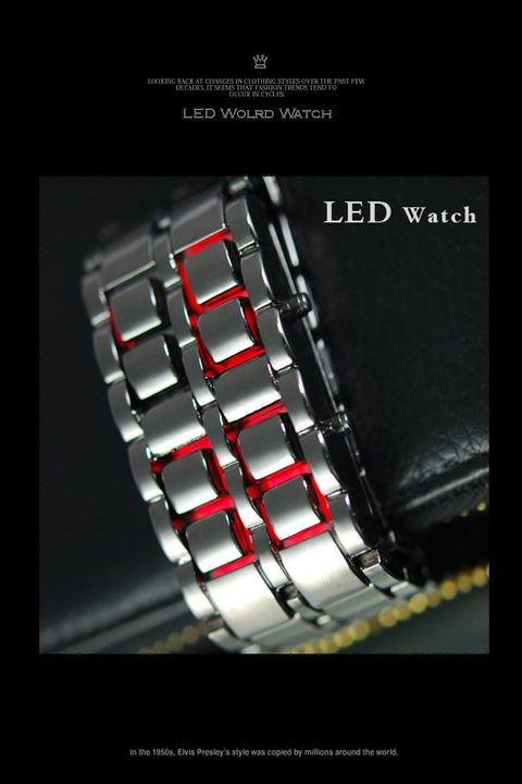 Fashion Life: Japan Iron Samurai LED Watch