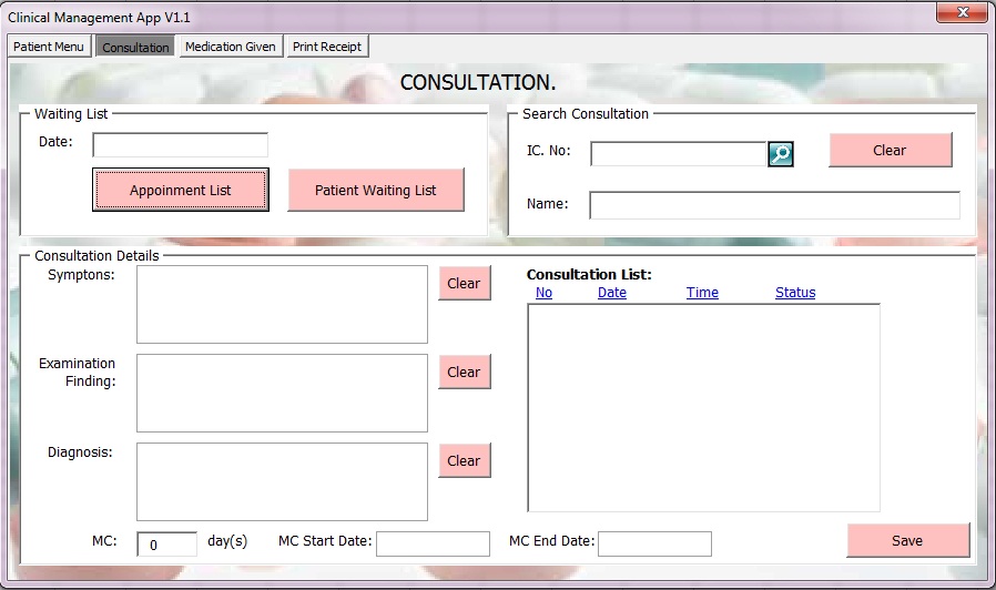 A Glimpse At Excel Visual Basic Application Custom Vba Excel Custom Clinical Vba Program 8188