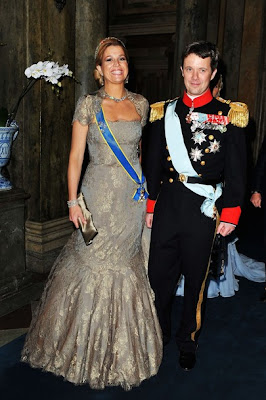 Crown Princess Victoria: Crown Princess Maxima at Royal Wedding