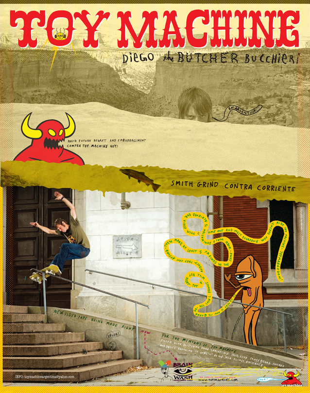 Toy Machine Argentina: TODAS LAS PUBLICIDADES DE TOY MACHINE ARGENTINA