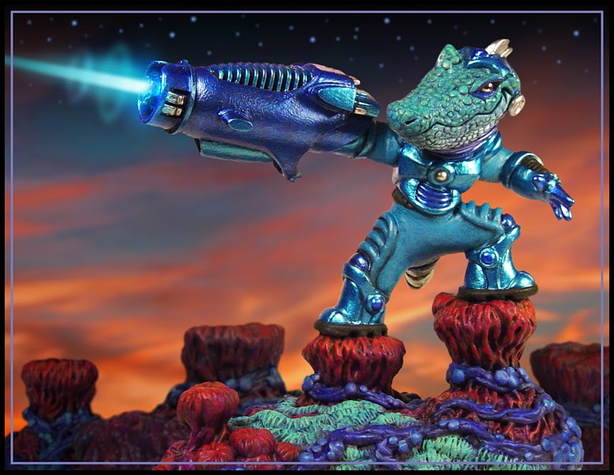 LUDstuff!: SCULPTURE - "Space Gator!" FINISHED