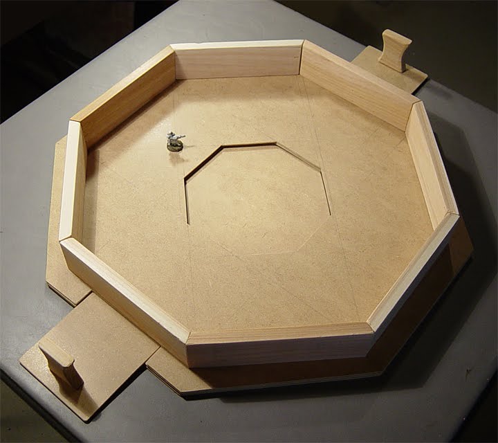 LUDstuff!: TABLETOP GAMING - "Making a Battle Octagon"