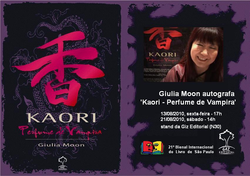 Blog @DigitalRioFM: Giulia Moon autografa Kaori na Bienal SP