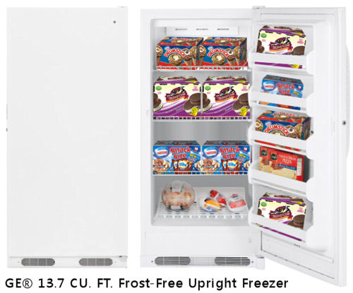 Exotic1: GE® 13.7 CU. FT. Frost-Free Upright Freezer from Nestle Going ...