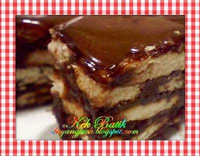 DapurKu SaYang: Kek Batik