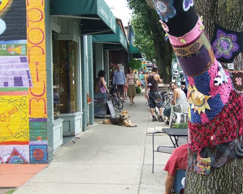 The Eccentric Lady: Art show in my favorite town, Yellow Springs, Ohio