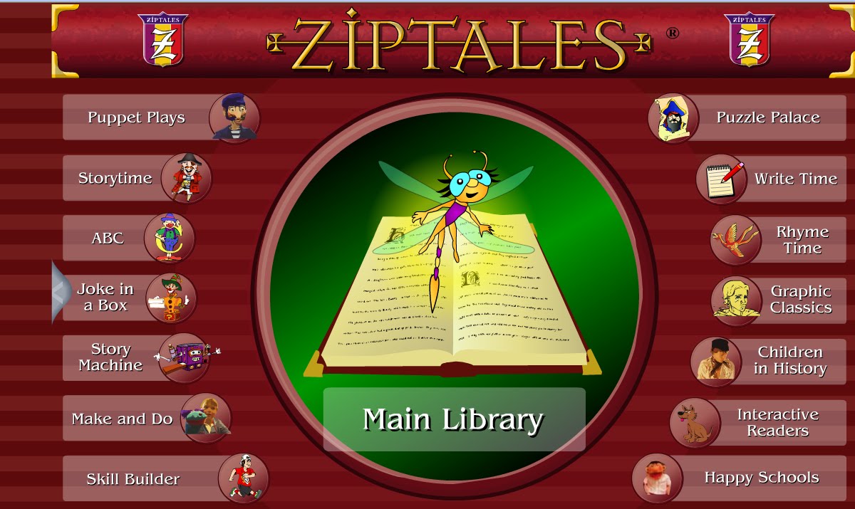 Lisa's Technology Across the Curriculum: Week 5 Zip Tales
