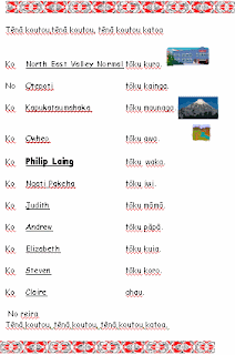 Room S4 North East Valley Normal: Mihi
