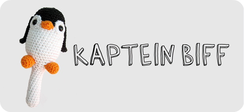 Kaptein Biff: Oppskrift/tutorial på hekla aperangle / Monkey rattle ...
