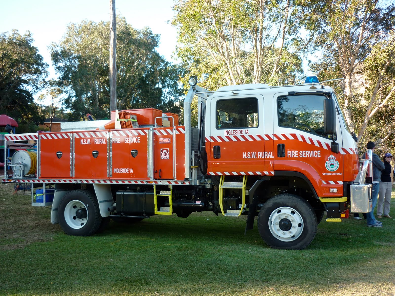 Sydney - Australia: Bush Fire Brigade Truck
