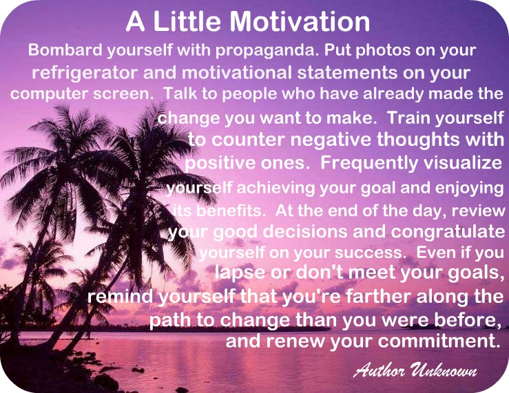 What's on my mind: A Little Motivation On Keeping Your Goals