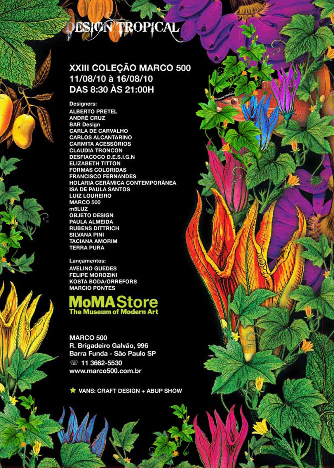 GaleriaTitton: Convite XXIII Coleção MARCO 500