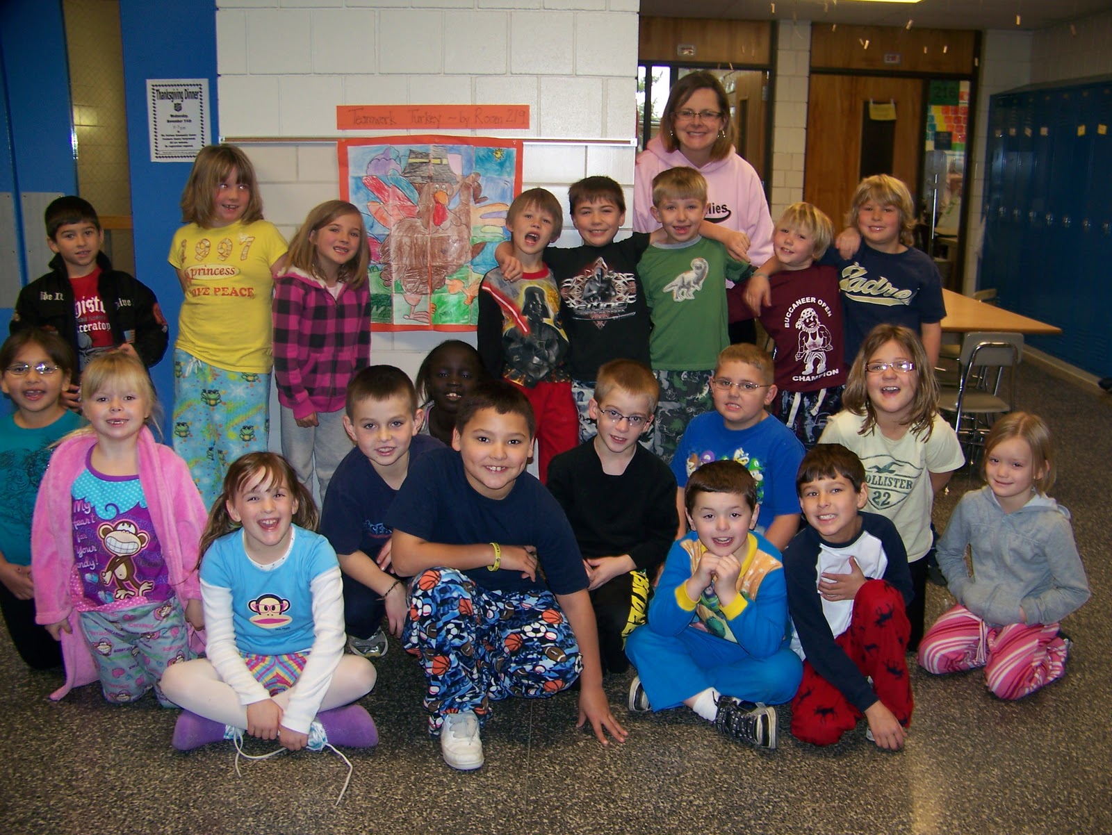 Mrs. Van Brocklin's 2nd Grade: Teamwork Turkey