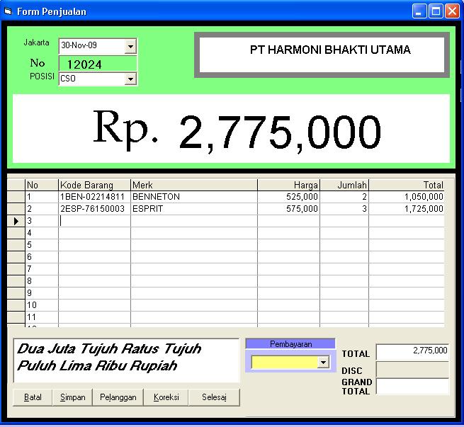 Tips Trik Klik: SIM Aplikasi POS (Point Of Sales) Download Gratis
